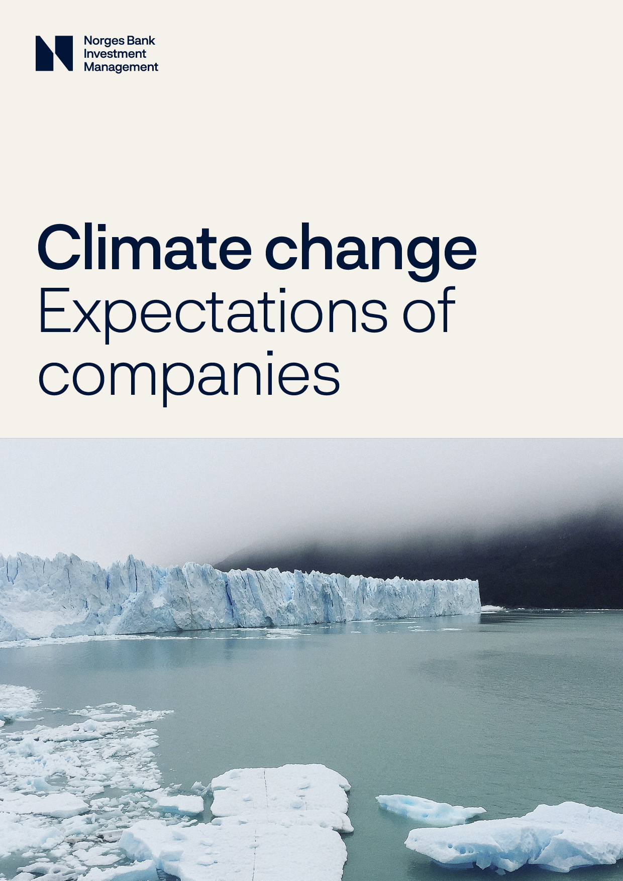 Climate change | Norges Bank Investment Management